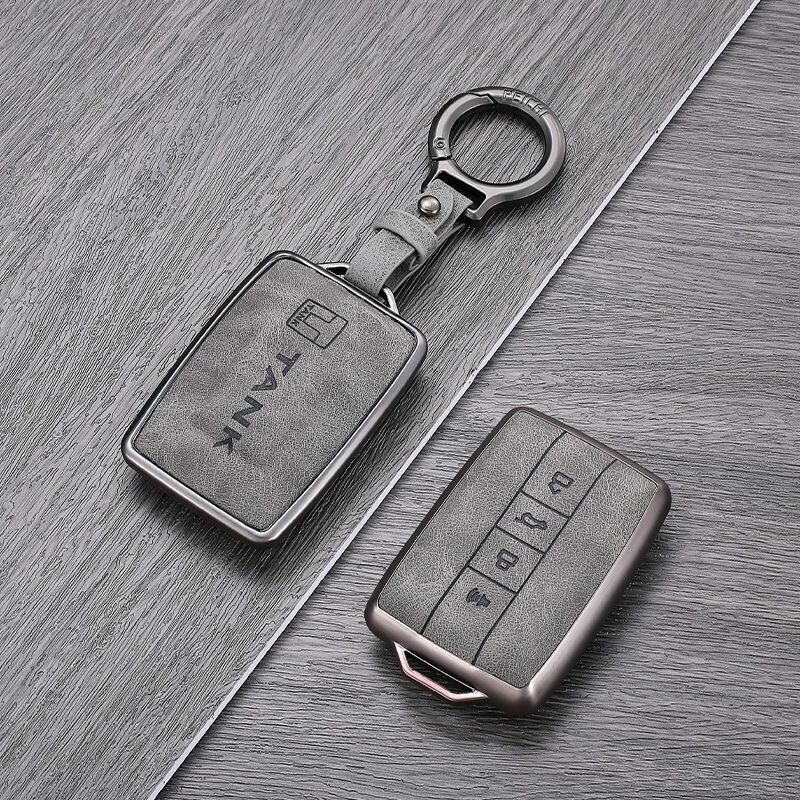 Tank 300/400/500 Кожаный чехол для автомобильных ключей