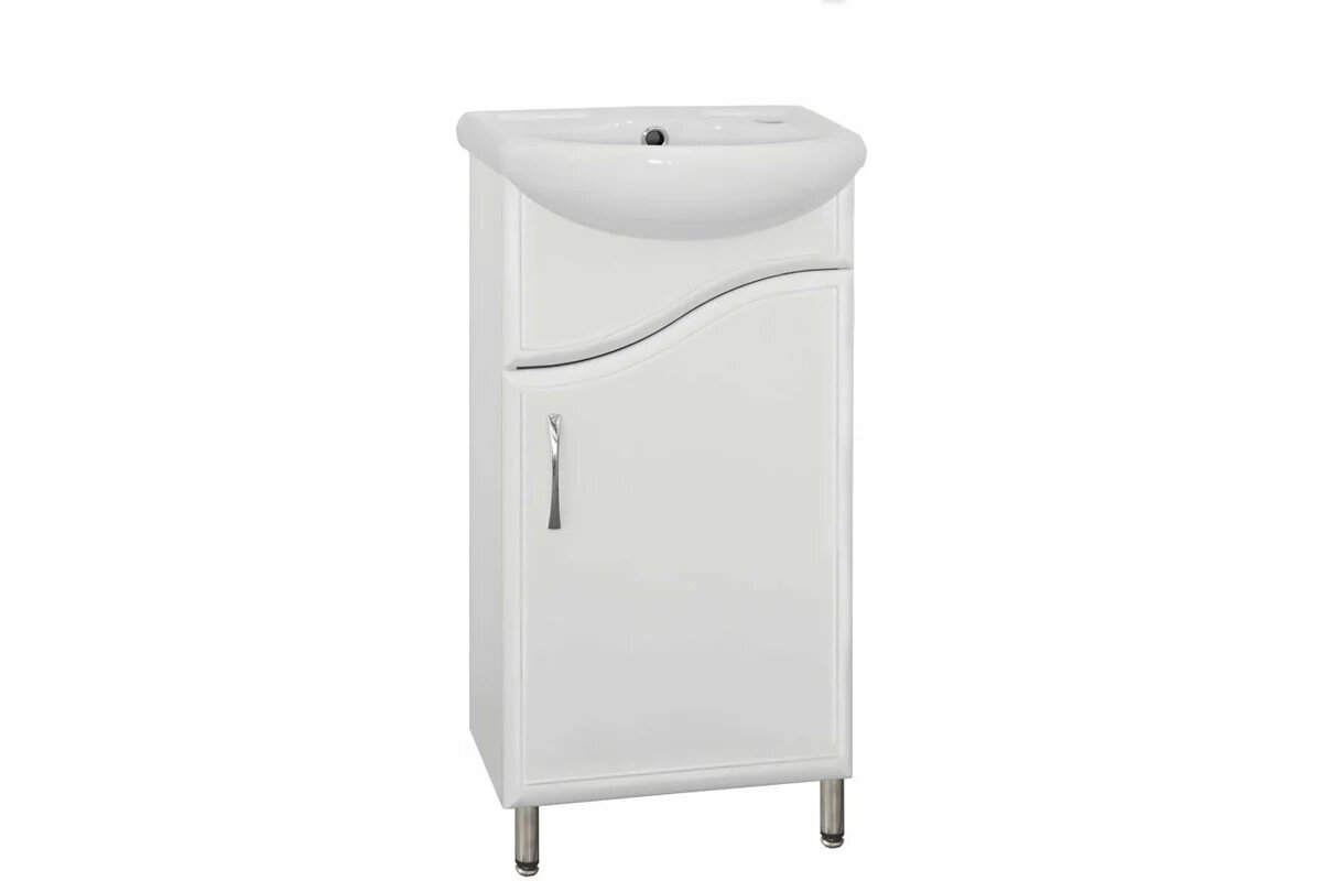 Тумба с раковиной № 2 (раковина "Уют 45") Style Line , современная, компактная