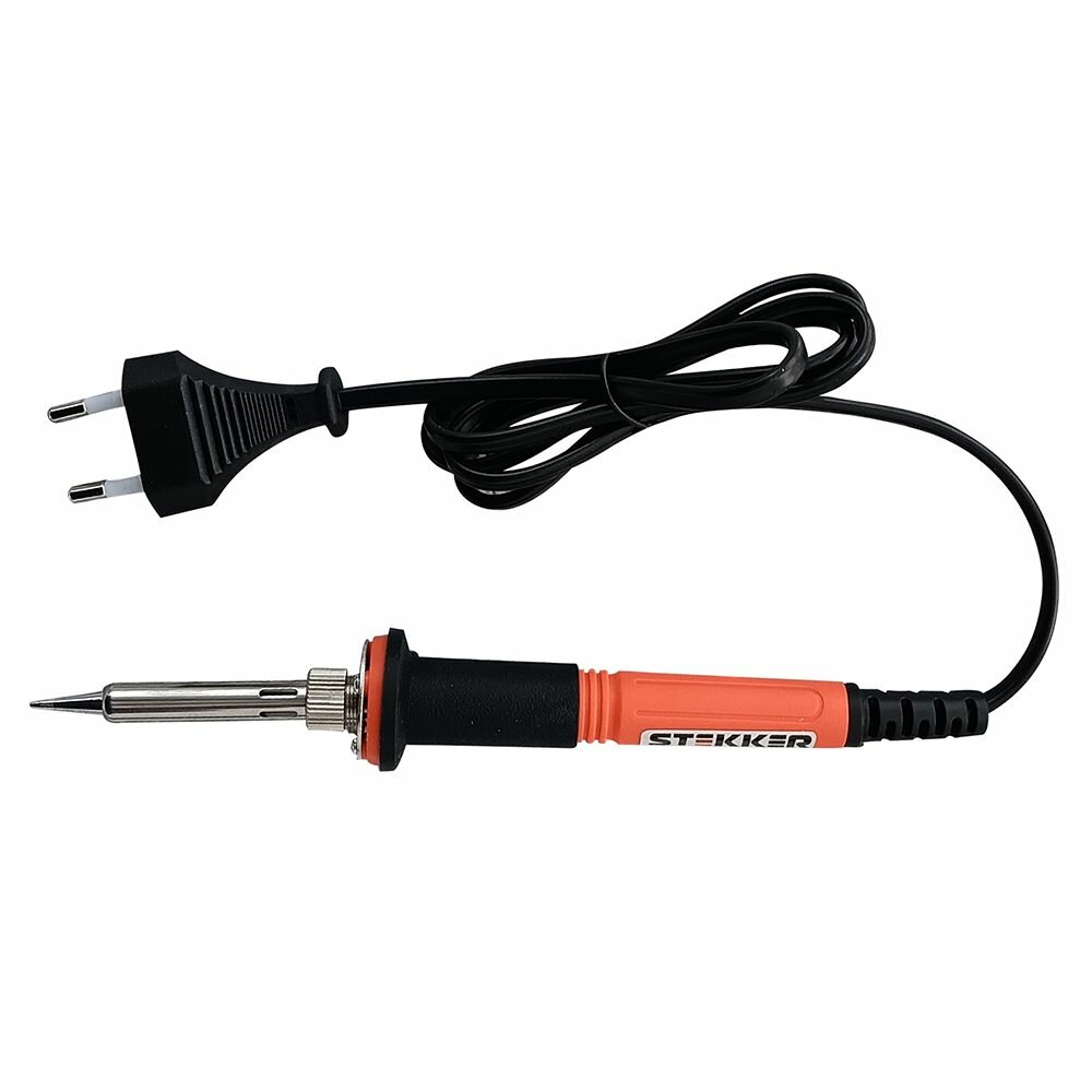 Паяльник универсальный STEKKER PLE211-60 60W керамический сердечник 230В