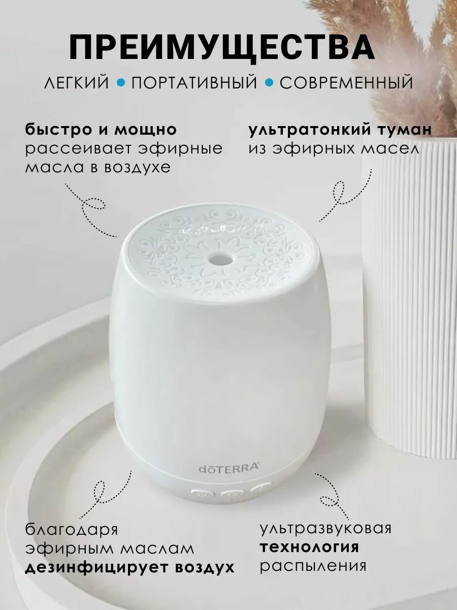 Диффузор doterra белый, белый — фото 1