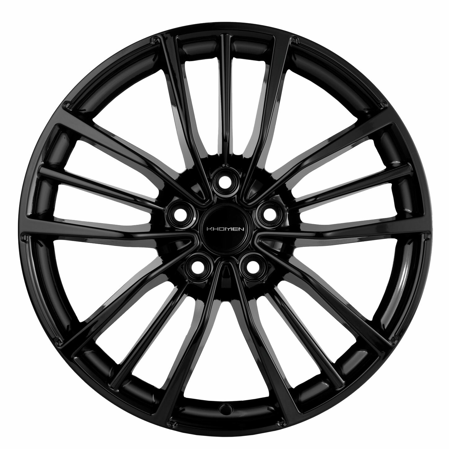 Колесный диск Khomen Wheels KHW1812 18x7" PCD5x114.3 ET35 D60.1 BLACK