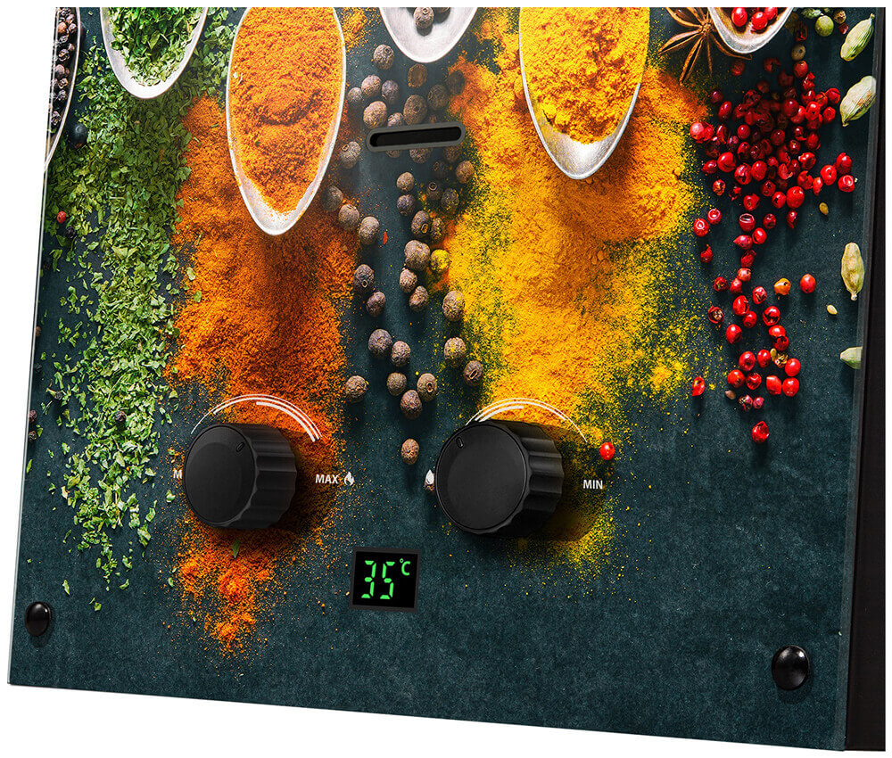 Газовый водонагреватель Ballu GWH 10 Fiery Glass Curry