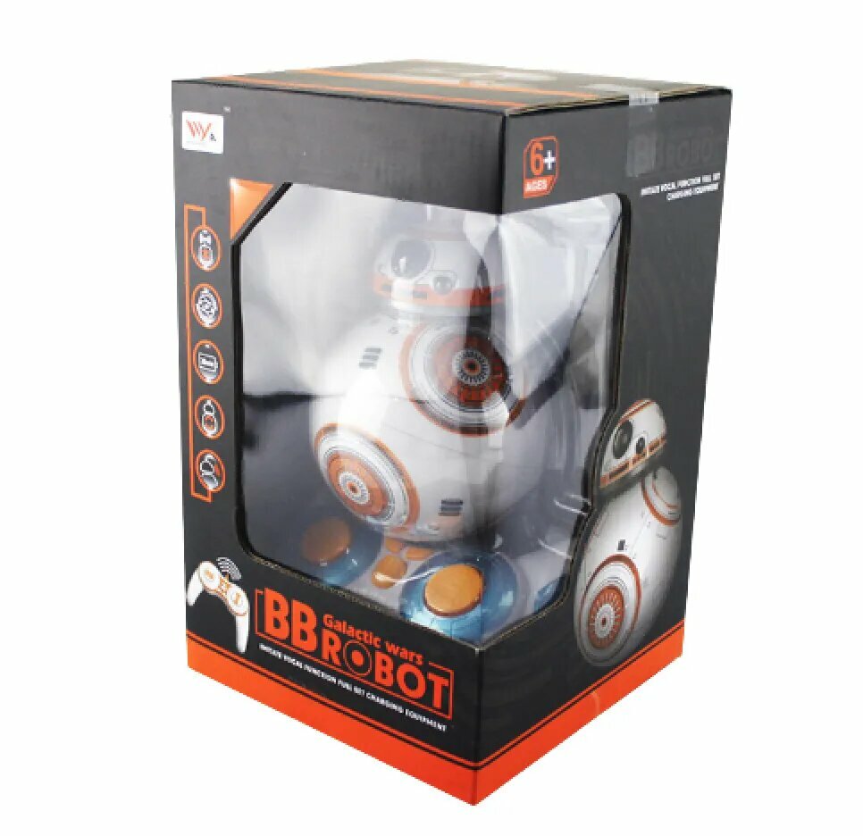 Радиоуправляемый робот дроид Звездные войны Sphero Robot Droid BB-8