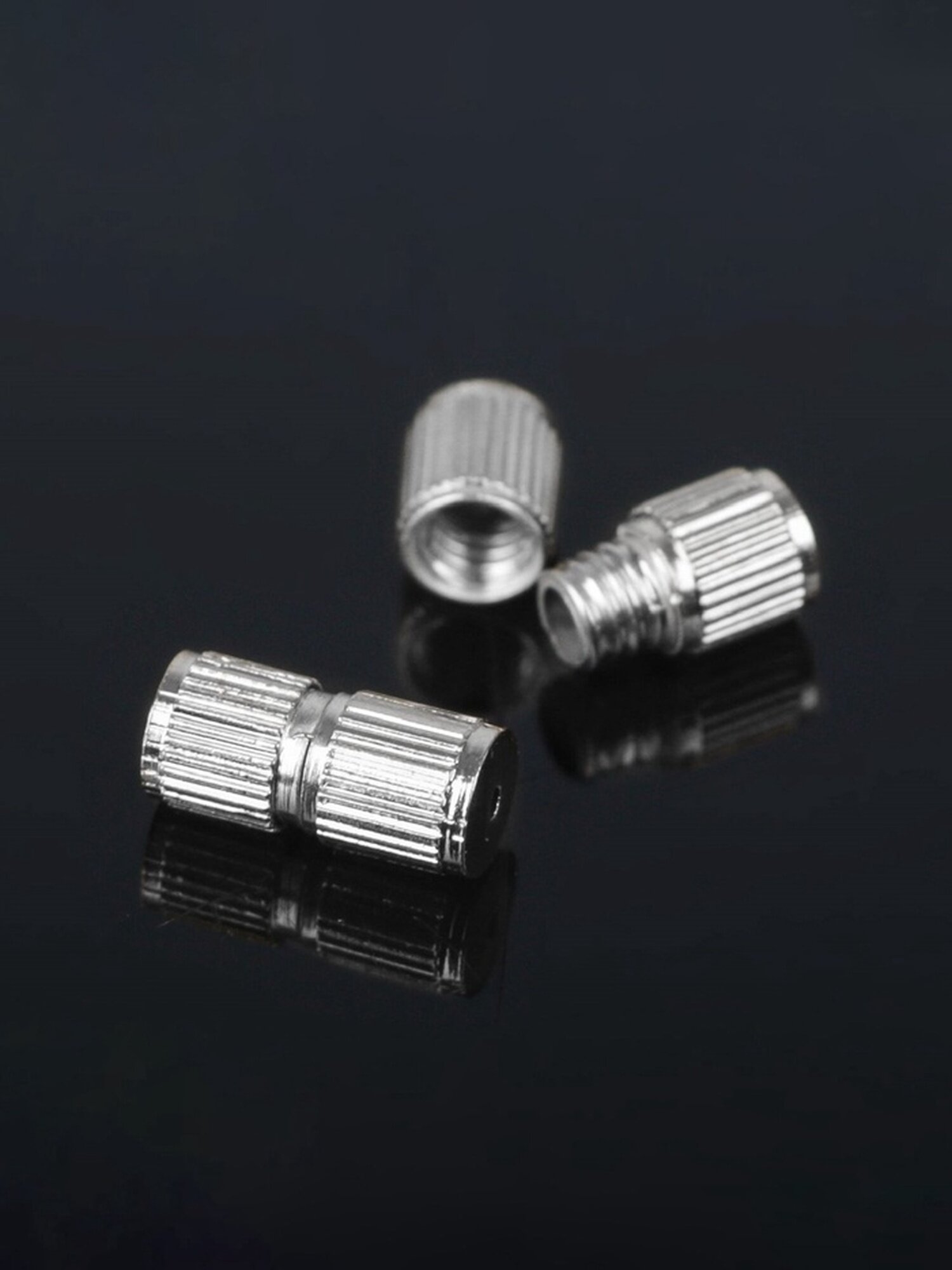 Замок винтовой, 8,5×3,8 мм, СМ-234 (набор 20 шт.), цвет серебро