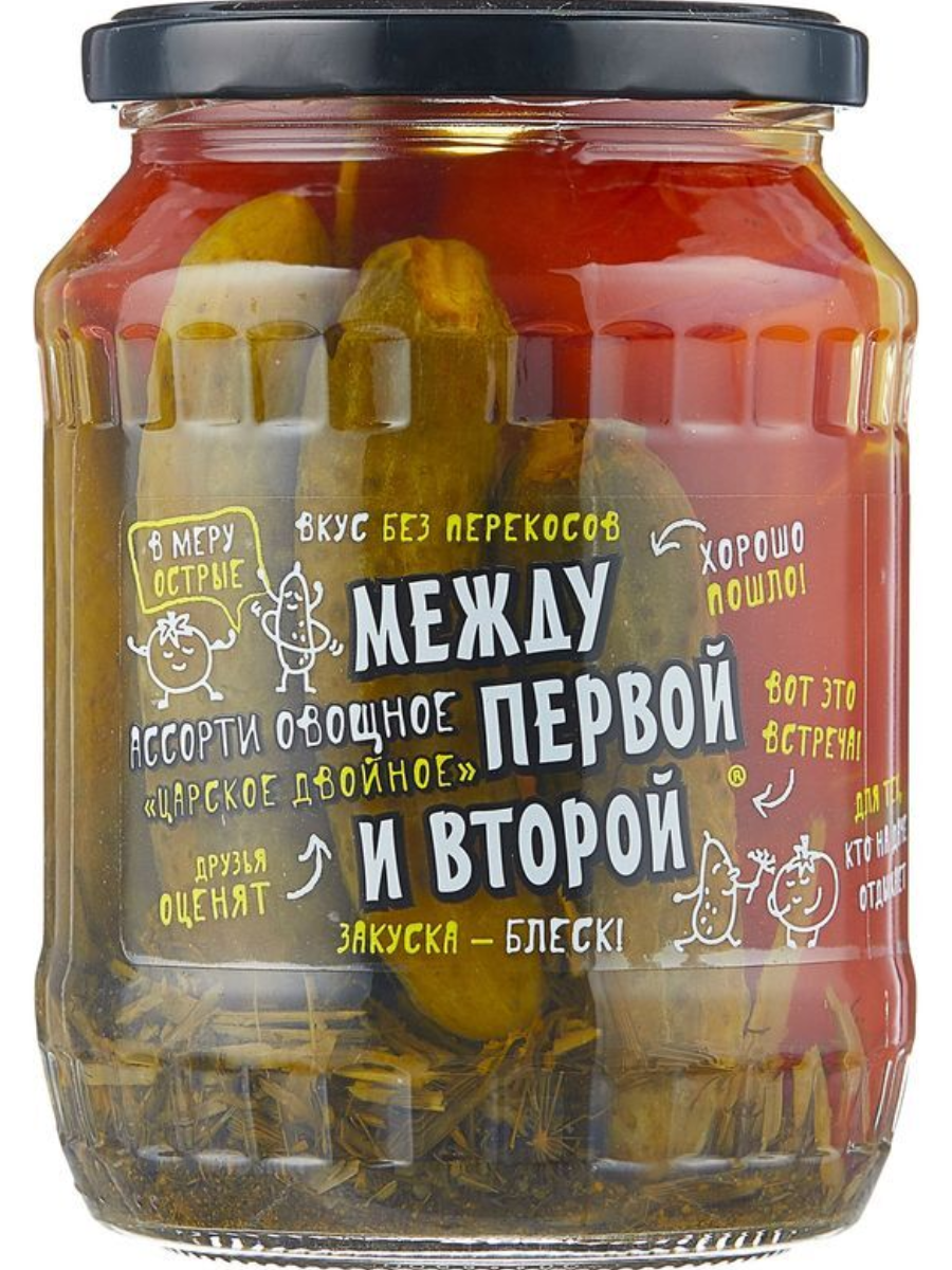 Ассорти маринованное царское двойное 680г