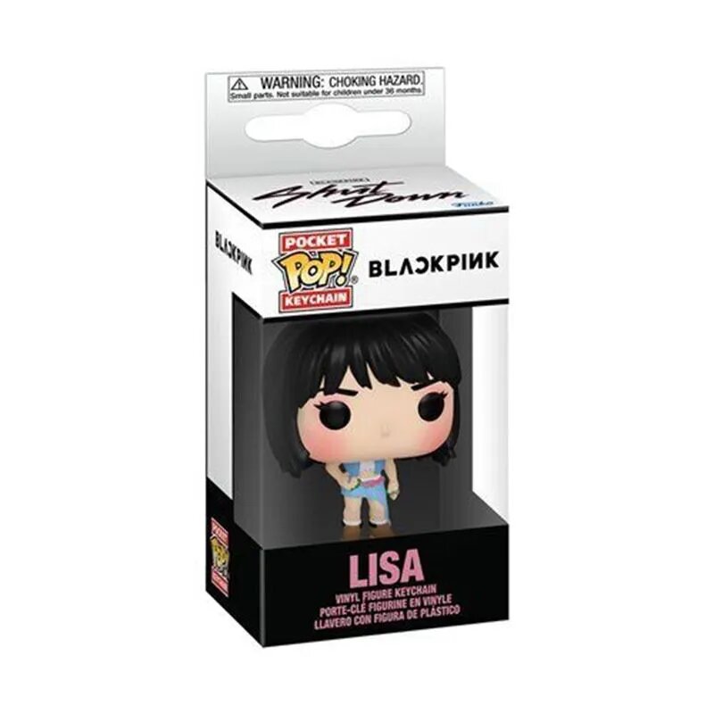Брелок keychain Лиса Lisa из группы Блэкпинк Blackpink Shut Down