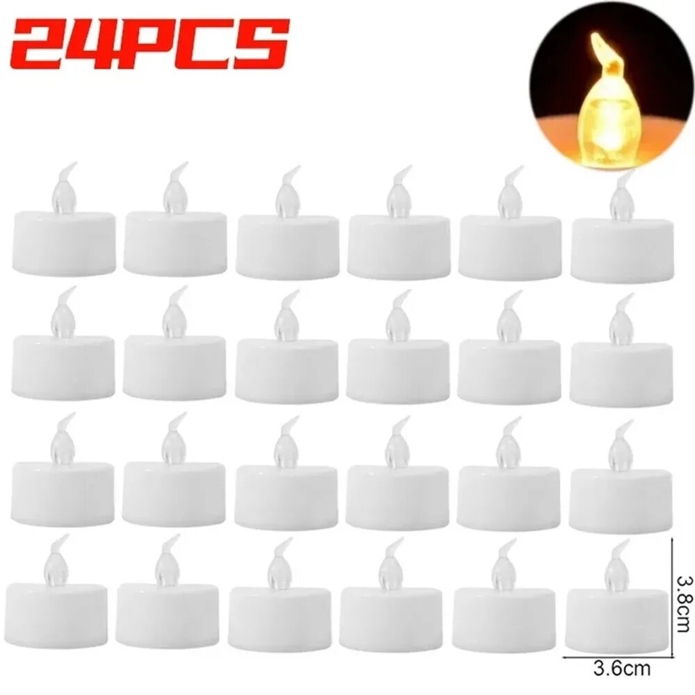 Мини-Беспламенные Электрические Свечи-Светильники Со Светодиода