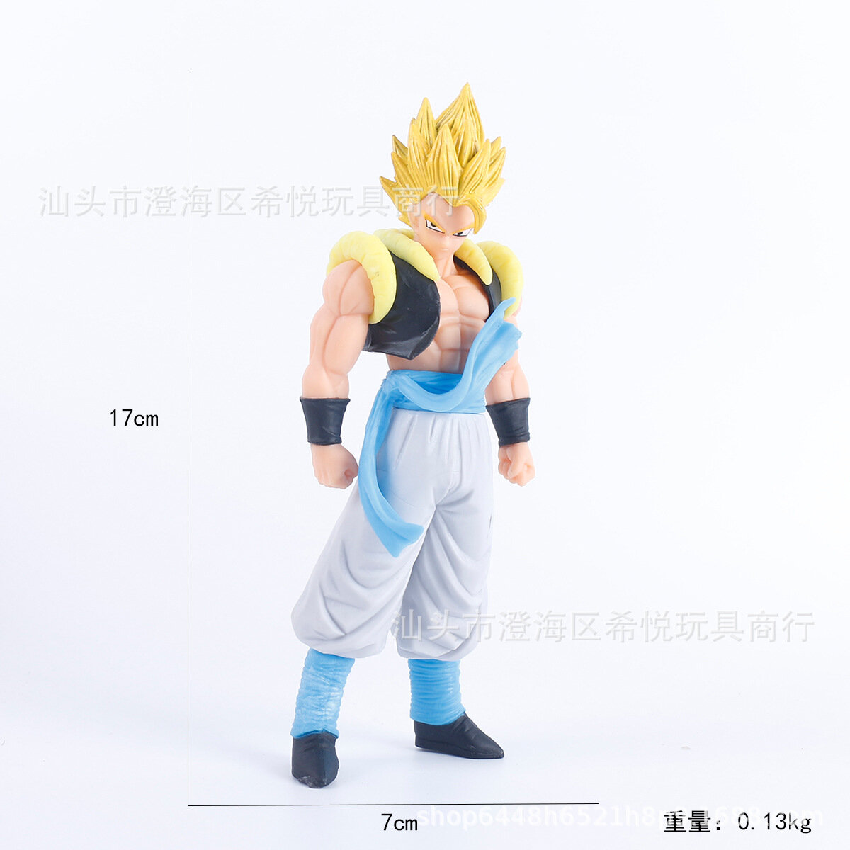 Фигурки персонажей аниме Dragon Ball в образе Супер Сайяна Гоку и Вегеты, настольные украшения, Гогета в образе Супер Сайяна 4 с повреждениями после боя.