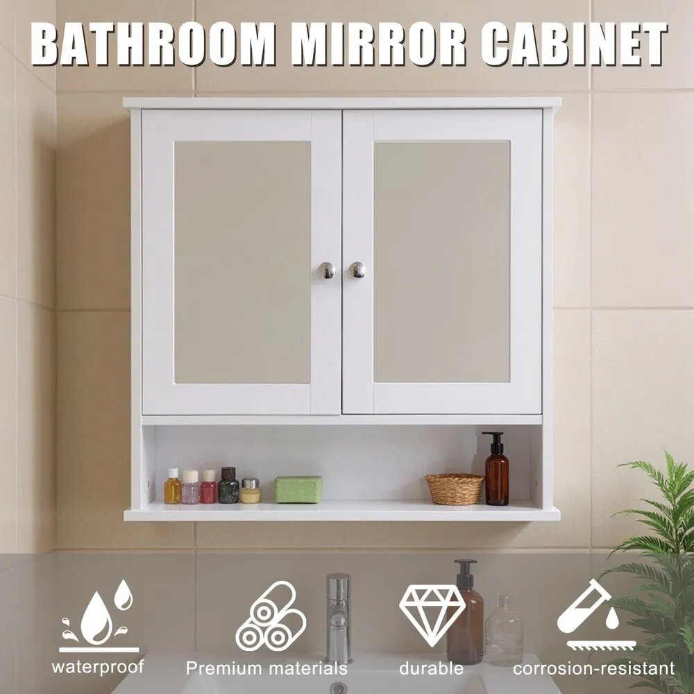 Шкаф для ванной, 58.5х13.5х13.5 см