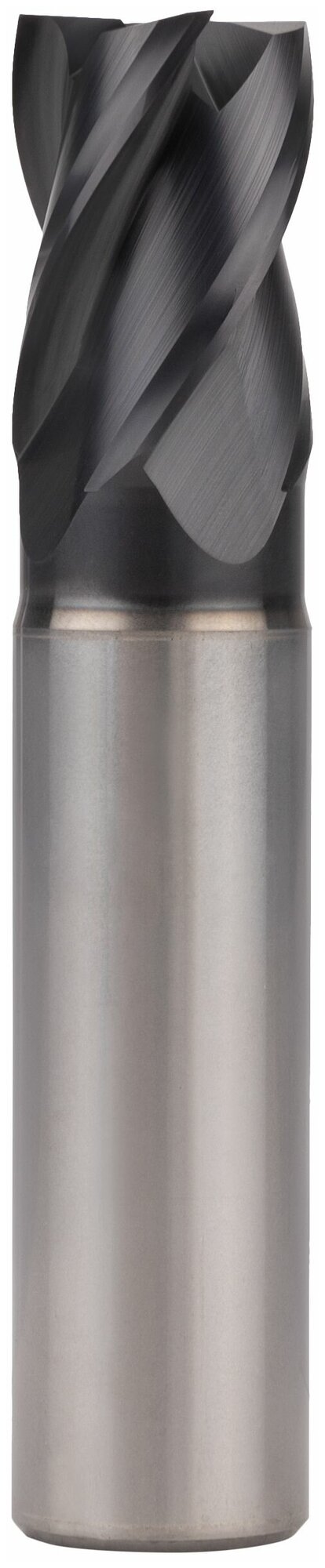 Фреза по металлу концевая NORGAU Industrial твердосплавная, для обработки нержавеющей стали, VHM 20х28х40х100х19х20 мм, Z4