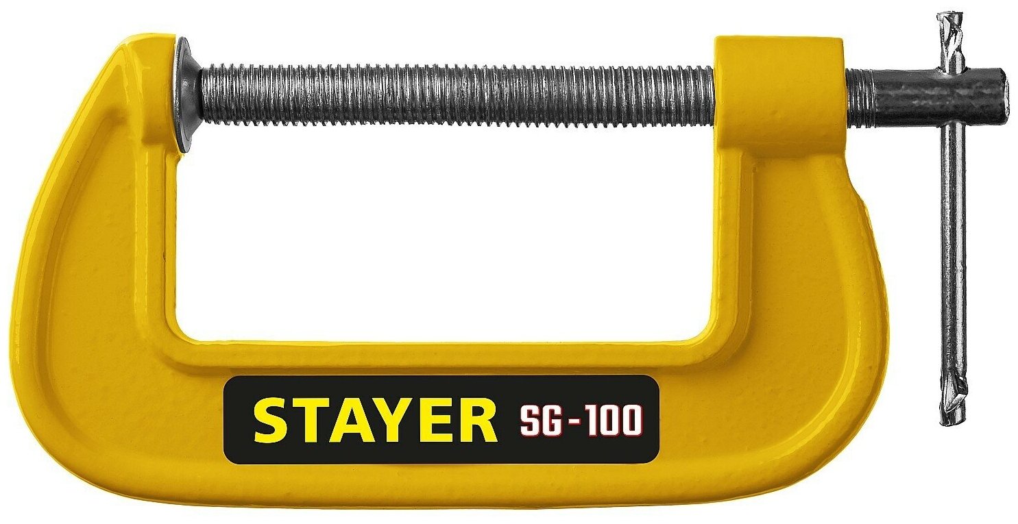 Струбцина тип G 100 мм, STAYER 3215-100_z02