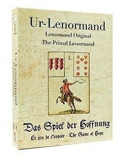 Карты Таро Первая Оригинальная Ленорман / Игра Надежды / Ur-Lenormand — Das Spiel der Hoffnung, Primal Lenormand, Lenormand Original, Game of Hope - AGM AGMuller