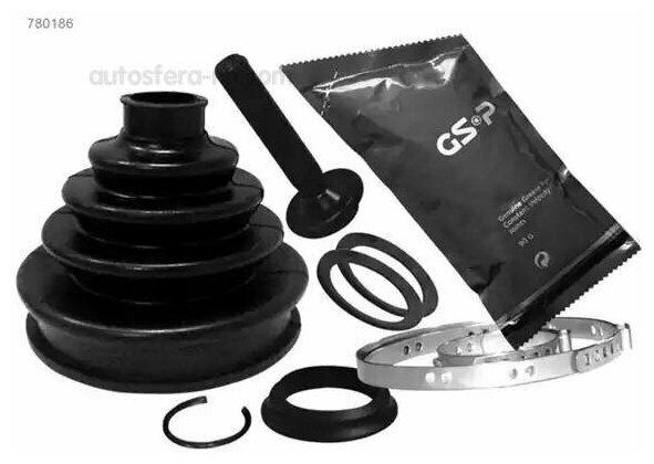 GSP 780186 Пыльник шруса AUDI A4 (B5) 94-01/A6 (C5) 97-04