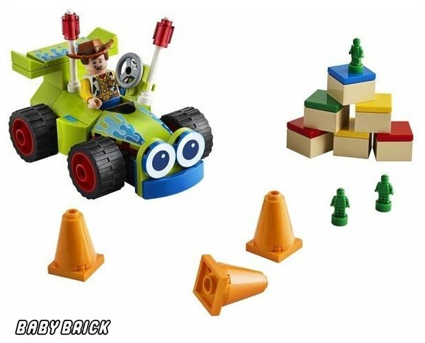 Конструктор LEGO 4+ Toy Story История игрушек Вуди (LEGO 10766)