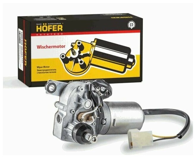 Мотор-редуктор заднего стеклоочистителя ВАЗ 2108 HF 744 141 Hofer
