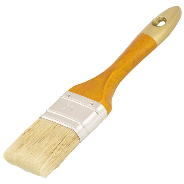 COLOR EXPERT Кисть плоская смеш. щетина, 50 мм, толщина 9 мм, дер. ручка арт.81125010