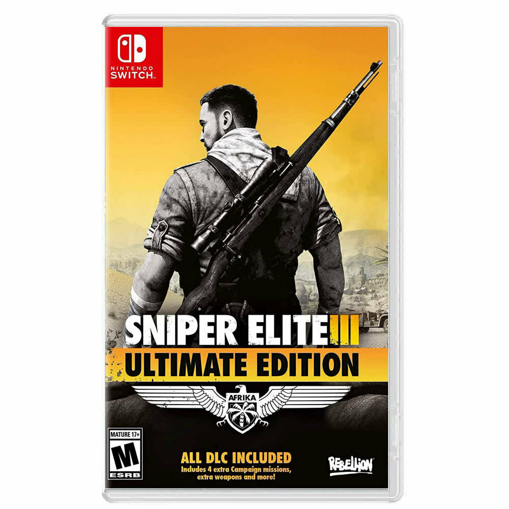 Игра Sniper Elite 3 Ultimate Edition для Nintendo Switch, картридж