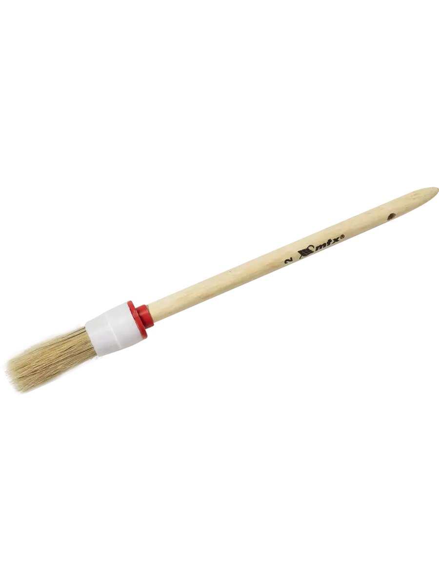 Кисть с натуральной щетиной круглая MTX 20 мм