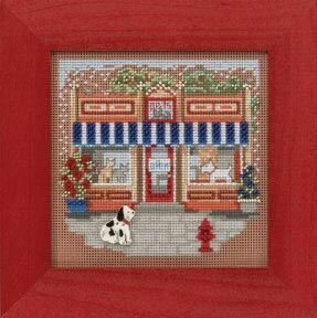 Набор для вышивания Pet Shoppe (13 x 13 см.) Mill Hill . MH144103