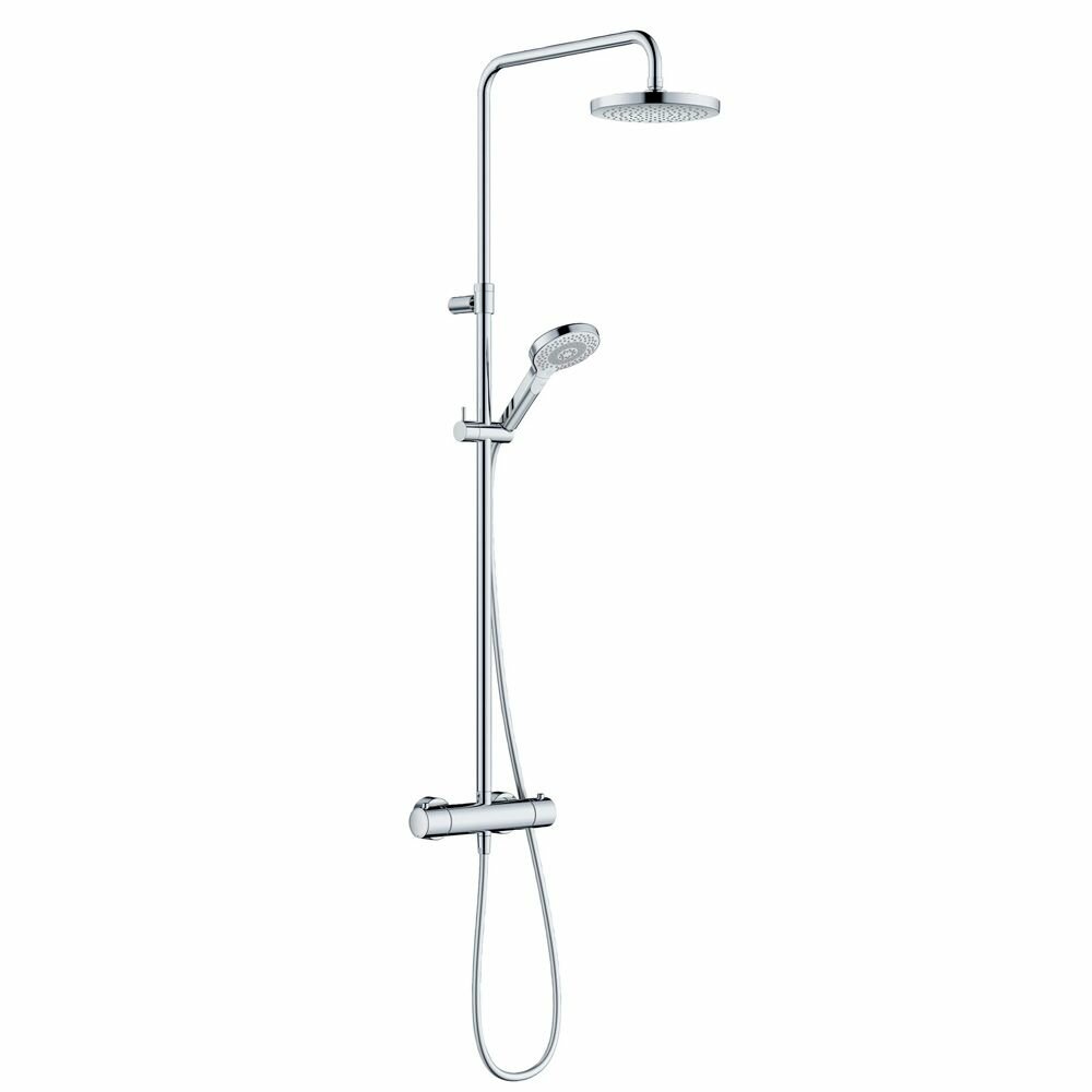Душевая система с термостатом, хром Kludi Dive Dual Shower System 690790500
