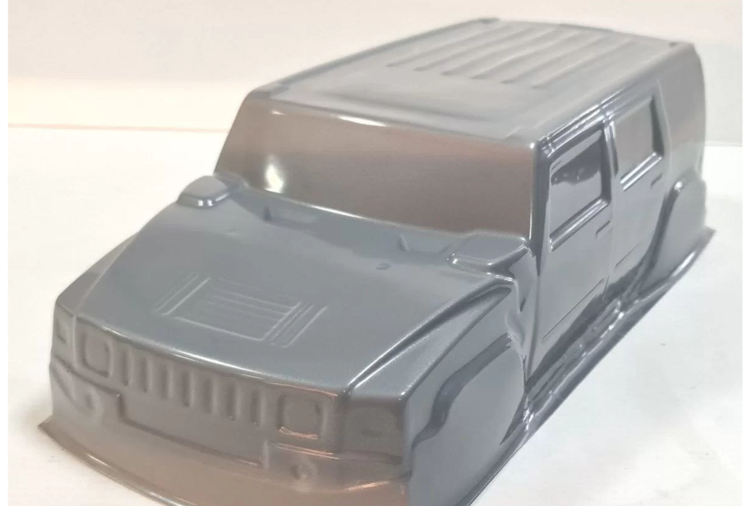 Неубиваемый кузов для RC монстров 1/8 Hammer H2/черный