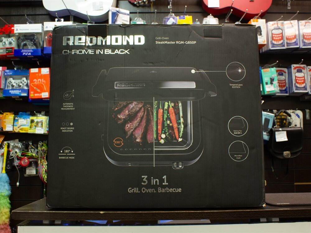 Электрогриль Redmond SteakMaster Rgm-g850p