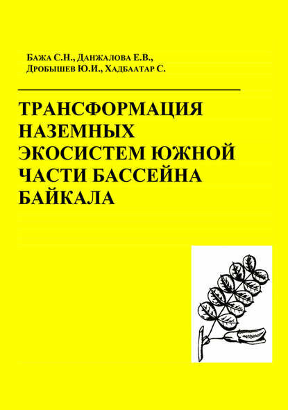 Трансформация наземных экосистем южной части бассейна Байкала [Цифровая книга]