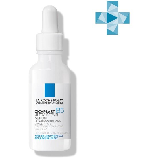 Сыворотка для лица LA Roche-posay Cicaplast Б5 восстанавливающая 30 мл