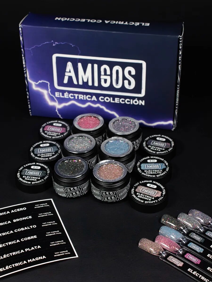 Набор ELECTRICA COLECCION, 6 гелей по 5 мл от AMIGOS