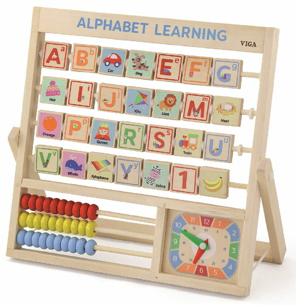 Игра обучающая Viga Изучаем алфавит, в коробке 50033