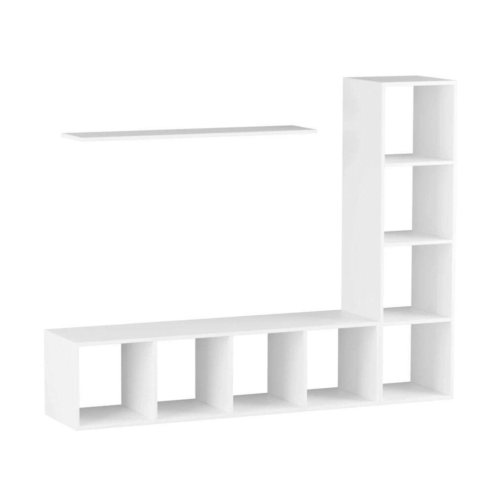 Угловой стеллаж Билли без ящиков Белый 2050*390*1630