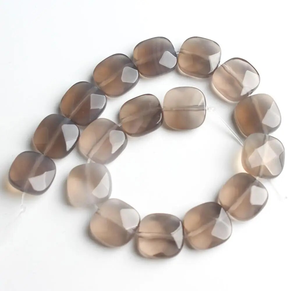 Бусины из сердолика, 12 мм, Grey Agate