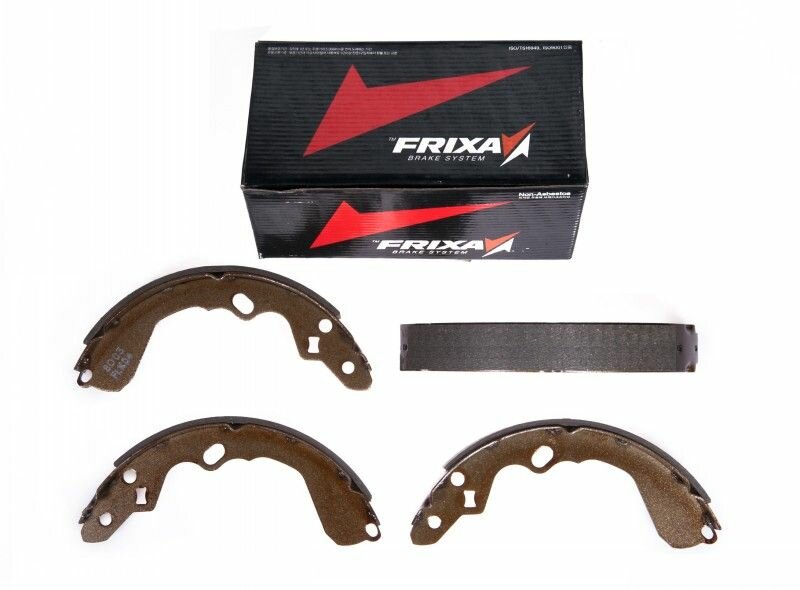 Тормозные колодки барабанные задние KIA Spectra/Carens 00-/Clarus 96-01/Shuma 95 Frixa