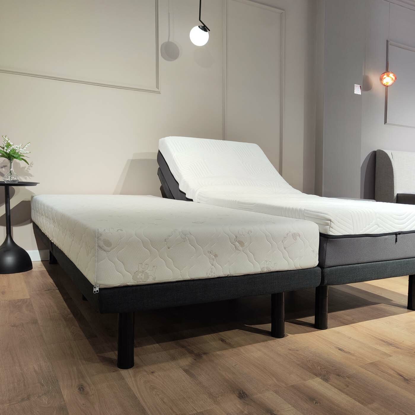 SB-350 (180*200) Трансформируемая кровать с Массажем, матрасом Mary-17, и раздельным управлением. Приложение, моторы OKIN