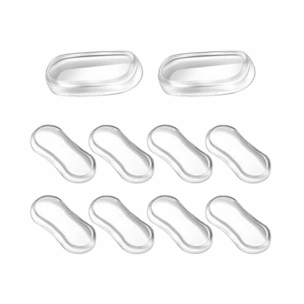 2 комплекта амортизирующих бесшумных прокладок для сиденья унитаза