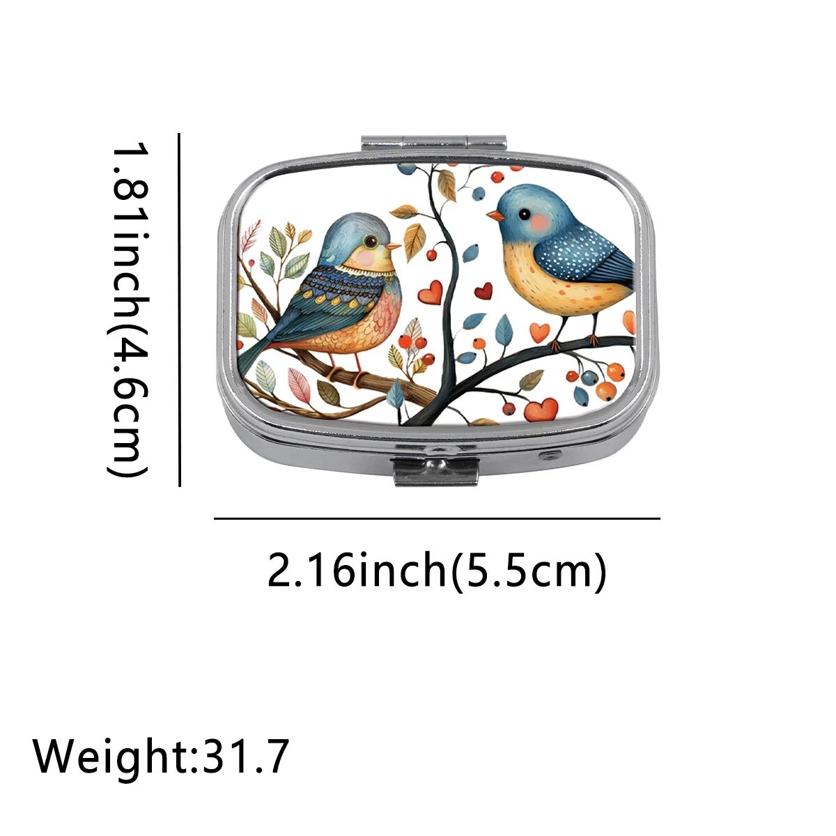 Металлическая аптечка с рисунком животных NR10942