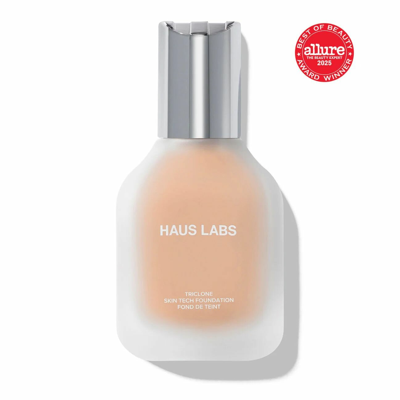 HAUS LABS Тональная основа средней плотности Triclone Skin Tech Foundation (130 Light Warm) 30 мл