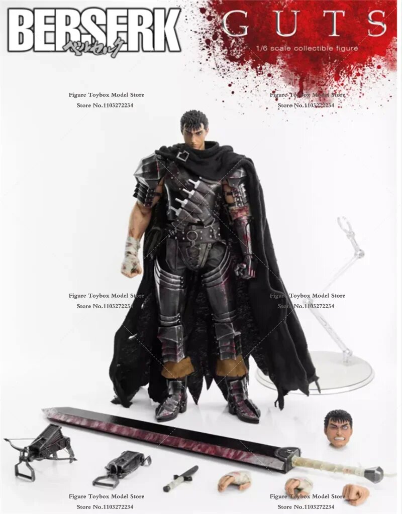 Фигурка ThreeZero 1/6 Berserk Guts Battle Damaged