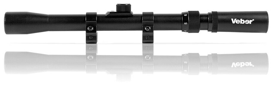 Прицел Veber для пневматики Veber Храбрый Заяц 3-7x20 C
