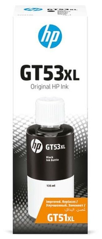 Чернила HP GT53XL 135ml чёрные, оригинал