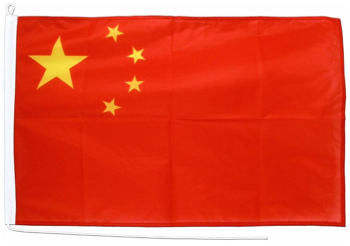 Флаг Китая на яхту или катер 40х60 см