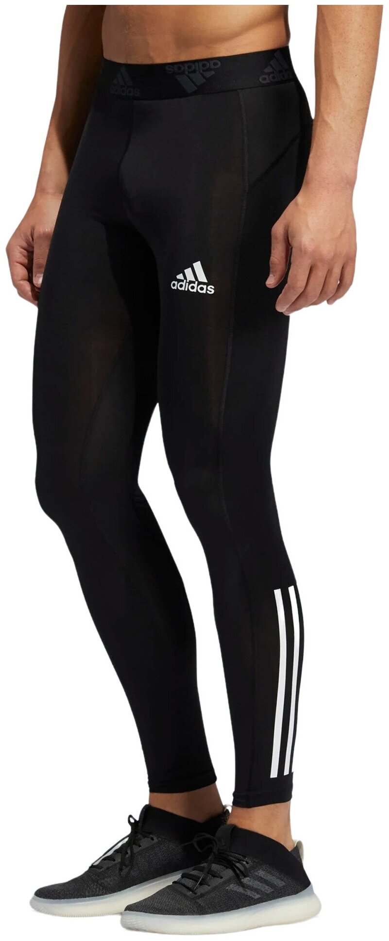 Тайтсы Techfit 3-Stripes