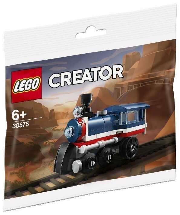 Мини-наборчик LEGO Creator polybag 30575 Поезд, 59 деталей