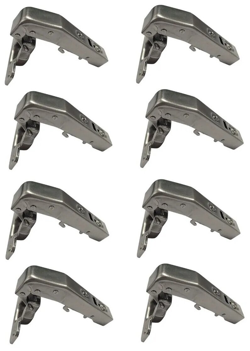 Петля FGV 90 градусов Integra 2-Ways с доводчиком, комплект 8 шт.