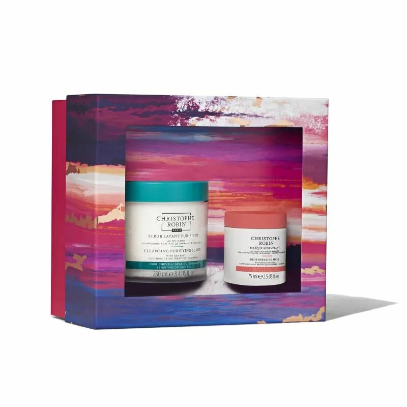 Набор для жирных волос и чувствительной кожи головы Christophe Robin Le Rituel Cheveux Somptueux