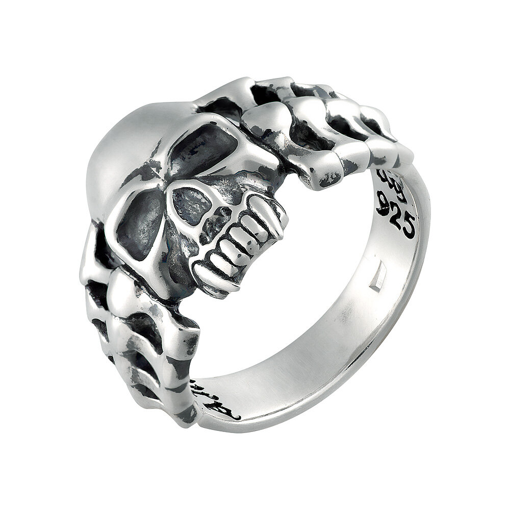 Кольцо, серебро, 925 проба