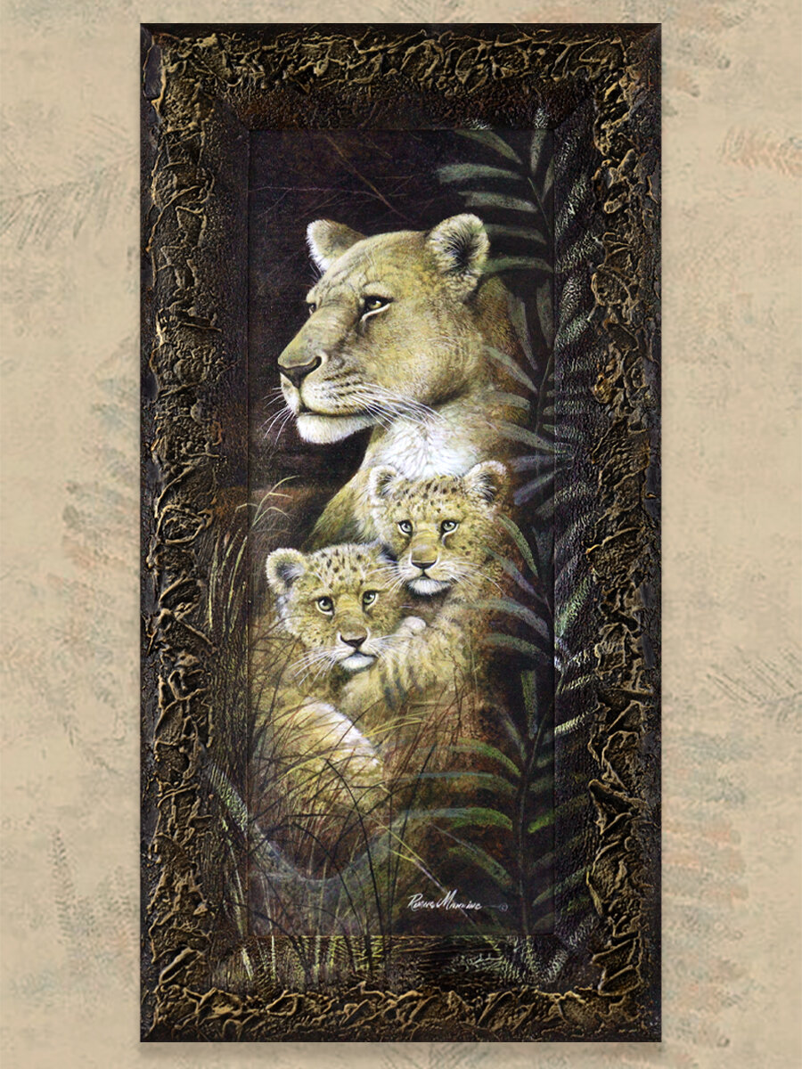 Картина на стену для интерьера Декарт настенный декор панно в раме багете в гостиную ванную детскую для офиса лофт пейзаж абстракция