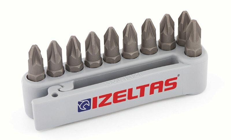 Набор бит PZ1 25мм IZELTAS