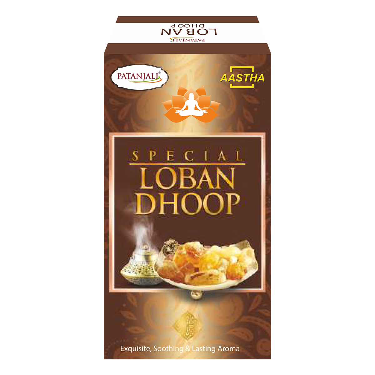 Special LOBAN Dhoop, Patanjali (лобан мягкие благовония дхуп, Патанджали), 10 палочек.
