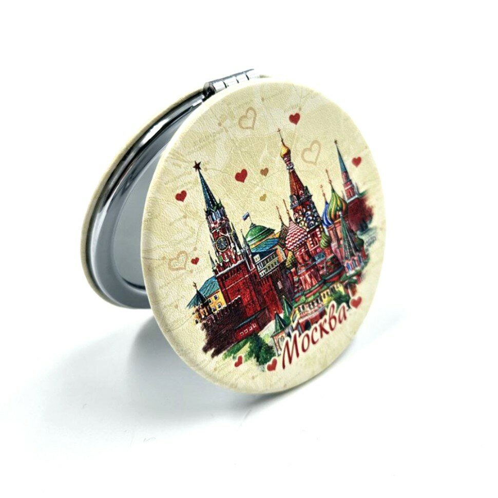 Карманное зеркальце "Кремлевские башни"